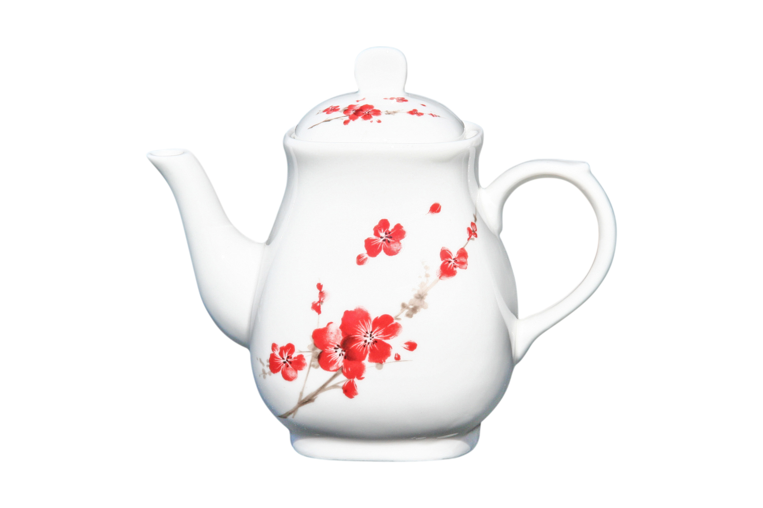 Small Teapot 400mls Oriental Bloom [ctl22.1oriental] : KH Pottery ...